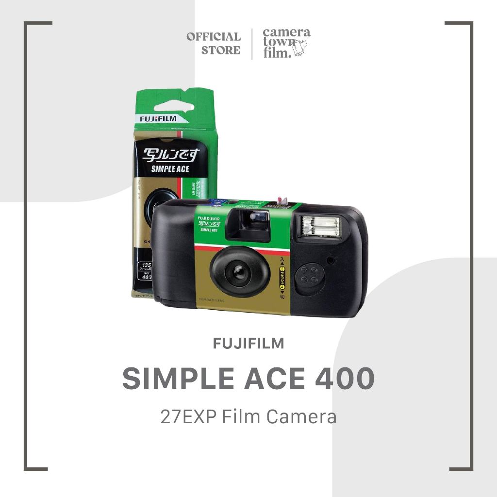 กล้องฟิล์มใช้แล้วทิ้ง FUJIFILM SIMPLE ACE 400 27EXP FILM CAMERA ...