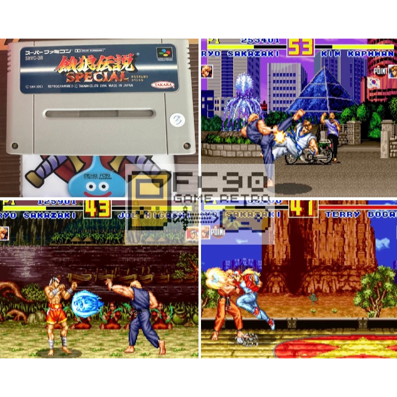 ตลับเกมกาโร่ Fatal Fury Special | Garou Densetsu[SFC] ตลับมือสอง สำหรับ ...