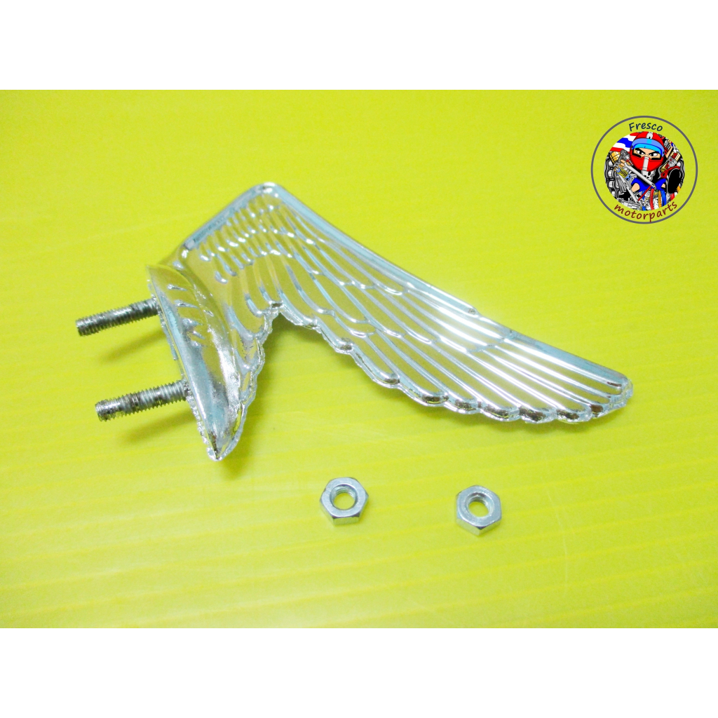 ปีกนก(พลาสติกชุบ) Honda C50 C65 C70 C90 CT70 CT90 CT110 CT200 Headlight Wing Cap. | Shopee Thailand