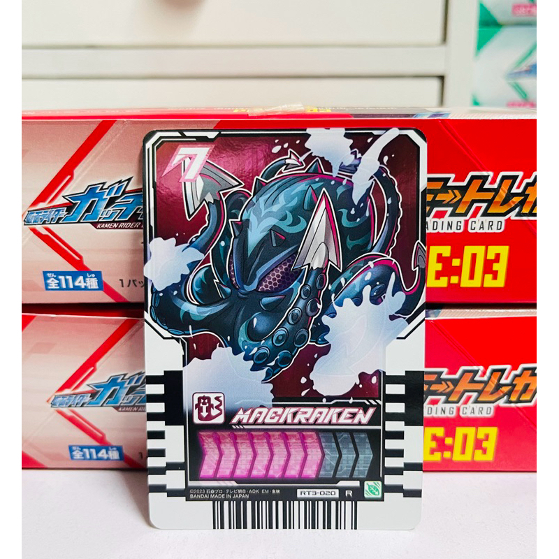 PHASE 03 - Ride Chemy Trading Card - การ์ด มาสไรเดอร์ ก็อตชาร์ด ( ระดับ SR ~ R ) Kamen Rider ...