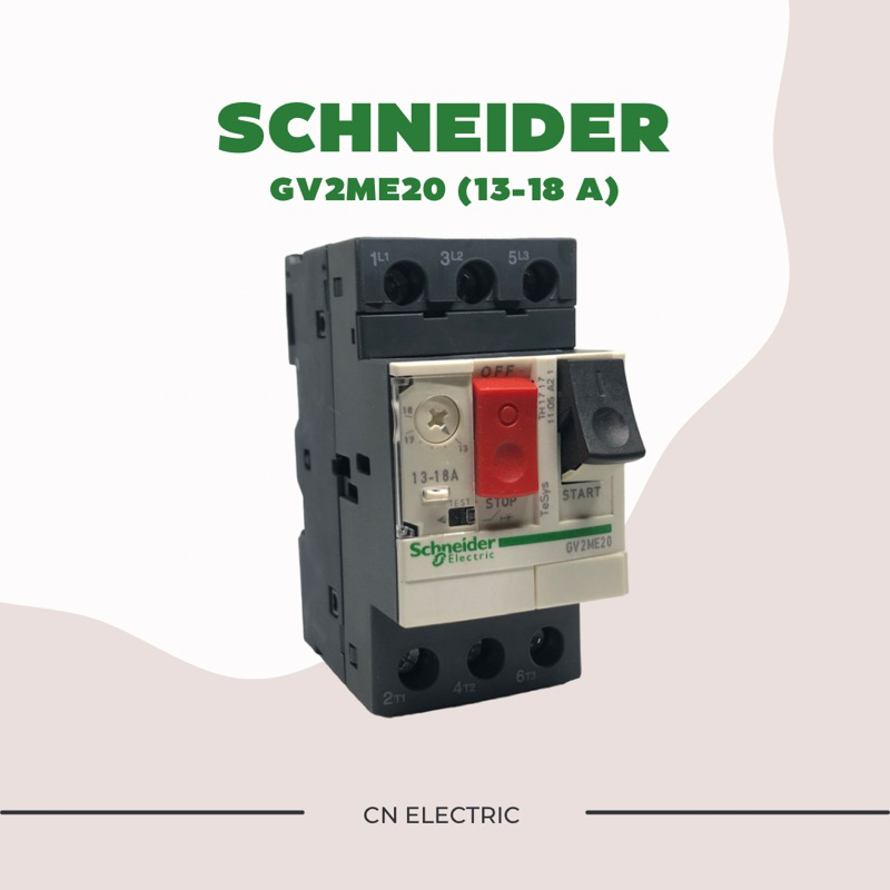 Schneider GV2ME - มอเตอร์เบรกเกอร์ - MOTOR CIRCUIT BREAKER TeSys GV2 3P ...