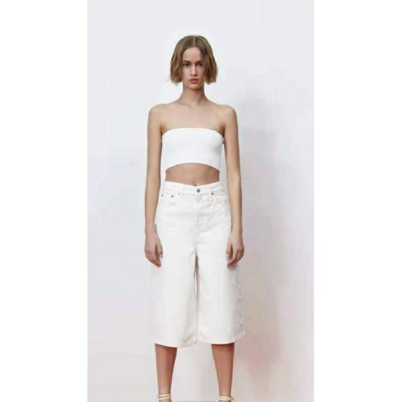 กางเกงยีนส์ 4 ส่วน งานป้าย Teeda | Shopee Thailand