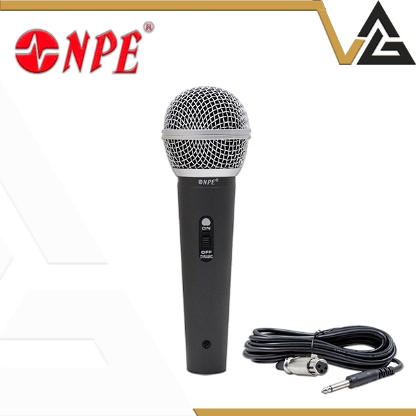 NPE DL680 ไมโครโฟน Wired Vocal Microphone ไมค์ร้องเพลง ไมค์ ไดนามิค มี ...