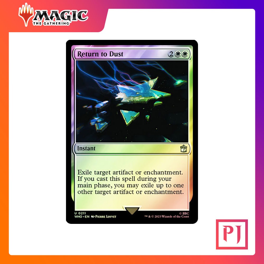 [MTG] Return to Dust [WHO] [WHITE] [UNCOM] [FOIL] [ENG] (การ์ดเมจิค ...