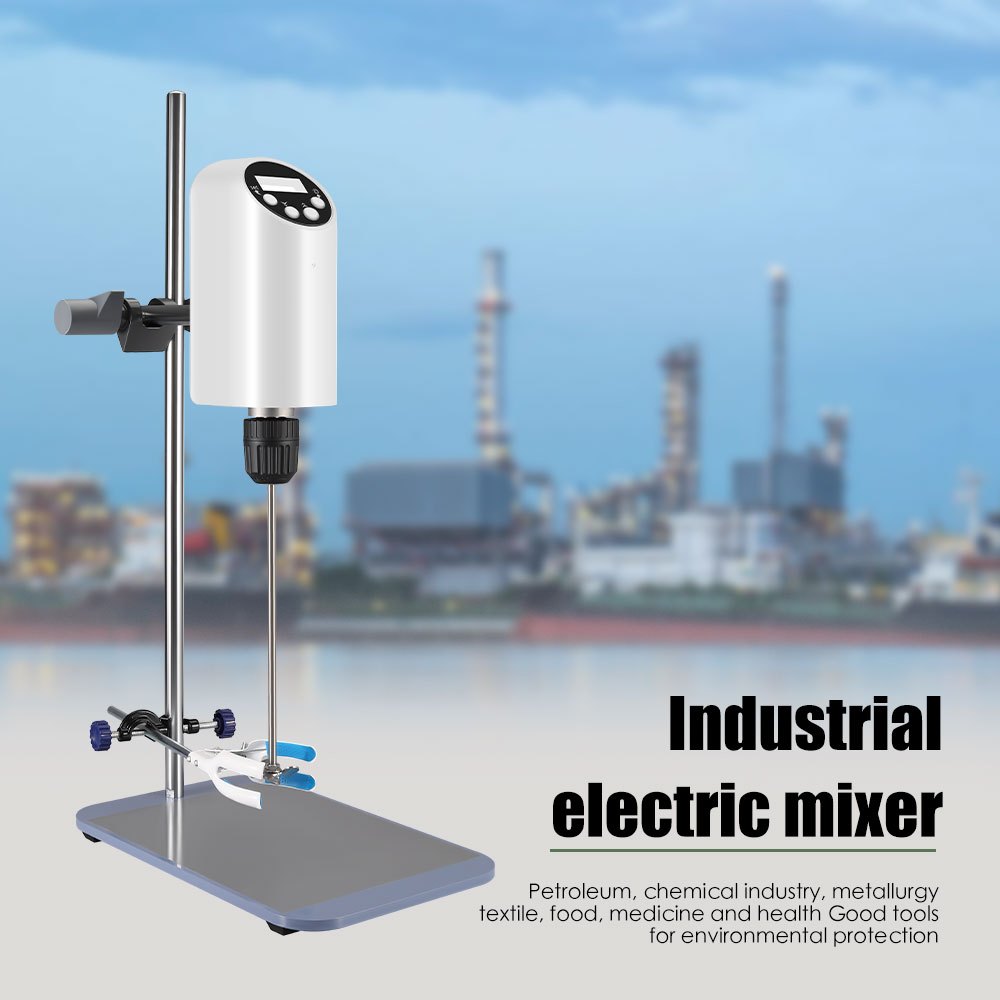 Laboratory overhead electric stirrer Digital display stirrer Laboratory ...