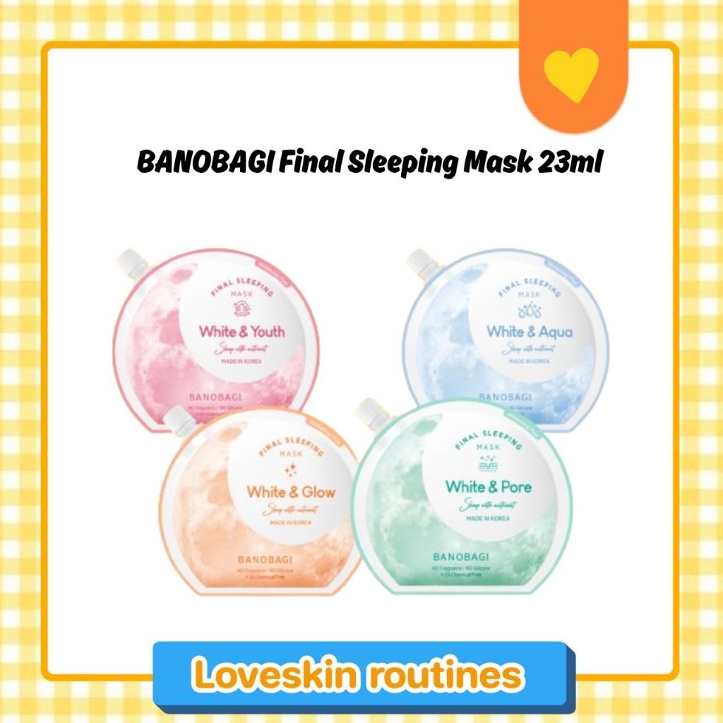 BANOBAGI Final Sleeping Mask 23ml | Shopee Thailand