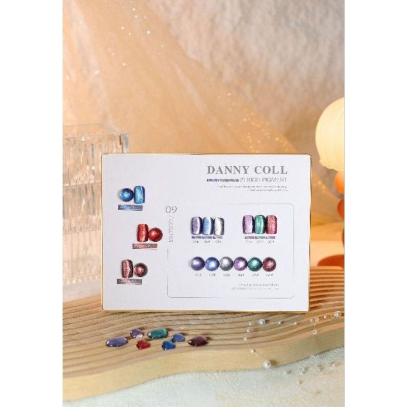 สีเจลลูกแก้วเนื้อแน่นทาง่าย จากแบรนด์ Danny Coll (แยกขวด) | Shopee Thailand