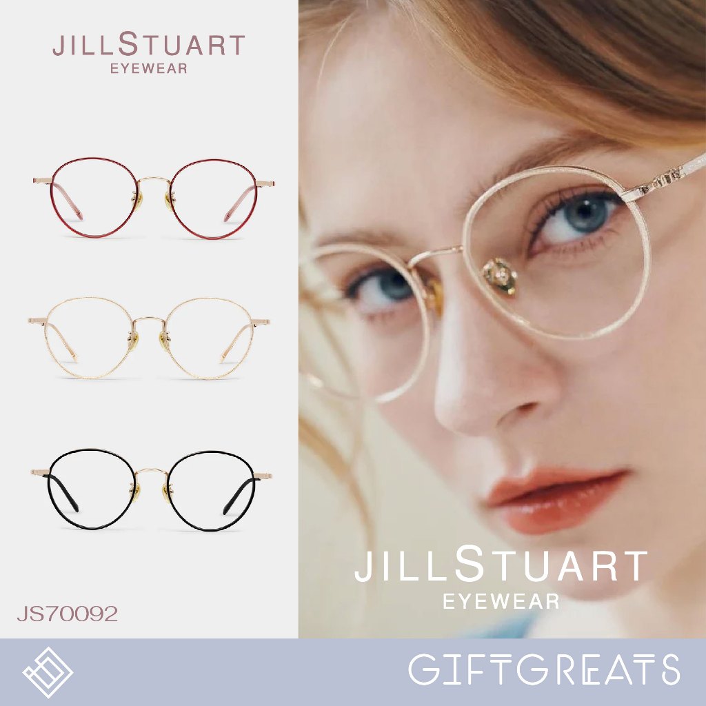 ๋่JILL STUART - JS70092 กรอบแว่นไทเทเนียม พร้อมเลนส์กรองแสงสีฟ้า | Shopee Thailand