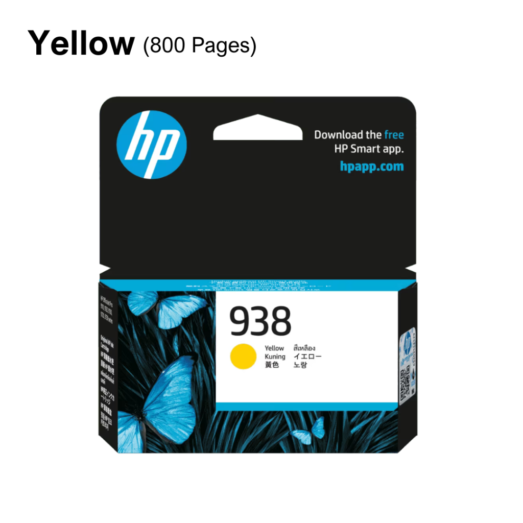 HP 938 Original Ink Cartridge ตลับหมึก (ปริ้นเตอร์ HP 9110, HP 9120, HP ...