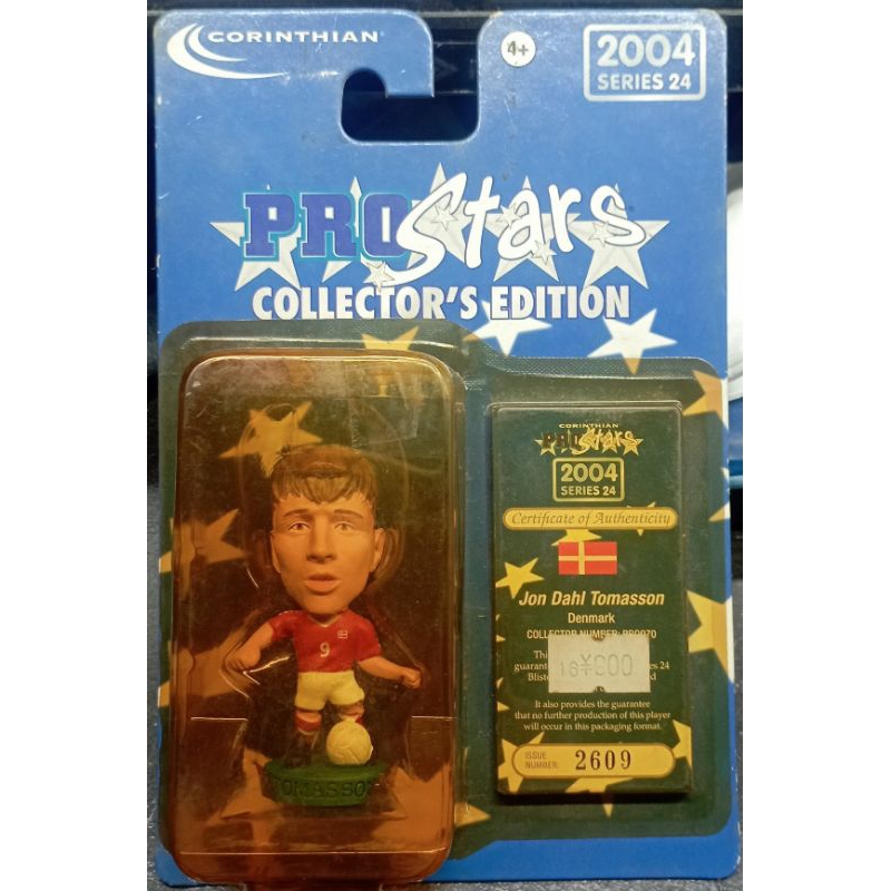 โมเดลนักฟุตบอล ProStars Jon Dahl Tomasson Denmark | Shopee Thailand