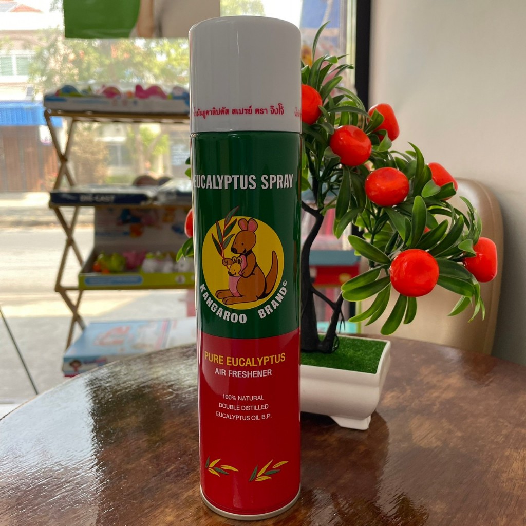 สเปรย์ปรับอากาศ Eucalyptus spray Kangaroo Brand ยูคาลิปตัส สเปรย์ ตรา ...