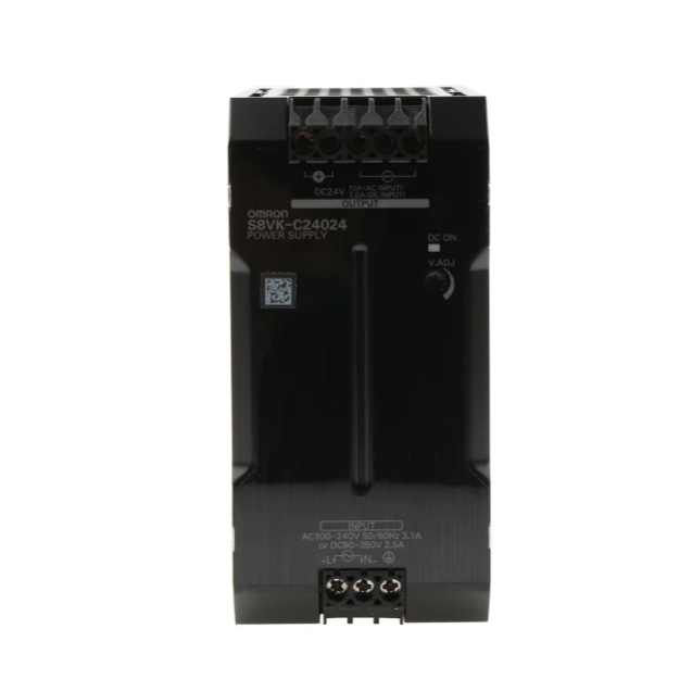 OMRON INDUSTRIAL AUTOMATION S8VK-C24024 AC/DC DIN Rail Power Supply (PSU), ITE, 1 Output, 240 W ...