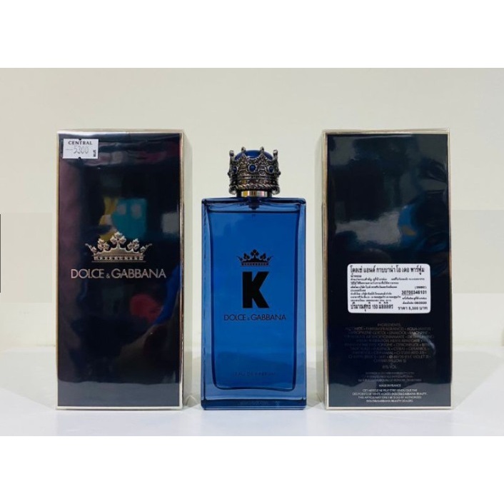 ของแท้!!! Dolce&Gabbana (D&G) K EDP For Men 100 ml กล่องซีล ป้ายไทย ...
