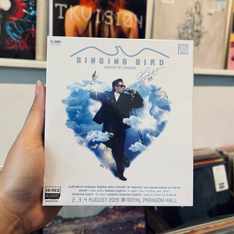 ซีดี บันทึกการแสดงสดคอนเสิร์ต Bird Thongchai - Singing Bird Concert by ...