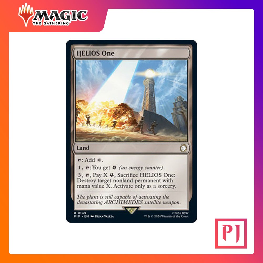 [MTG] HELIOS One - Fallout Commander [PIP] [LAND] [RARE] [NORMAL] [ENG ...