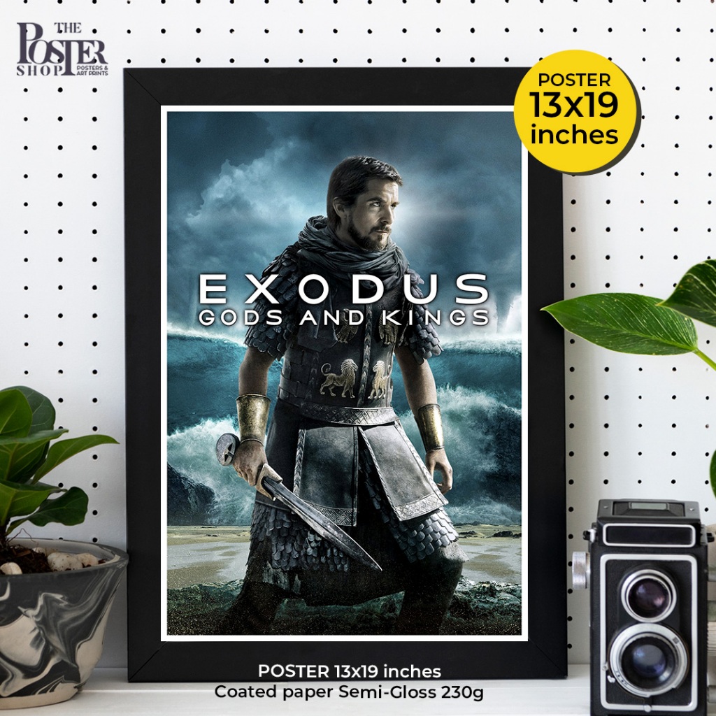 Exodus Gods and Kings Poster directed and produced by Ridley Scott ...