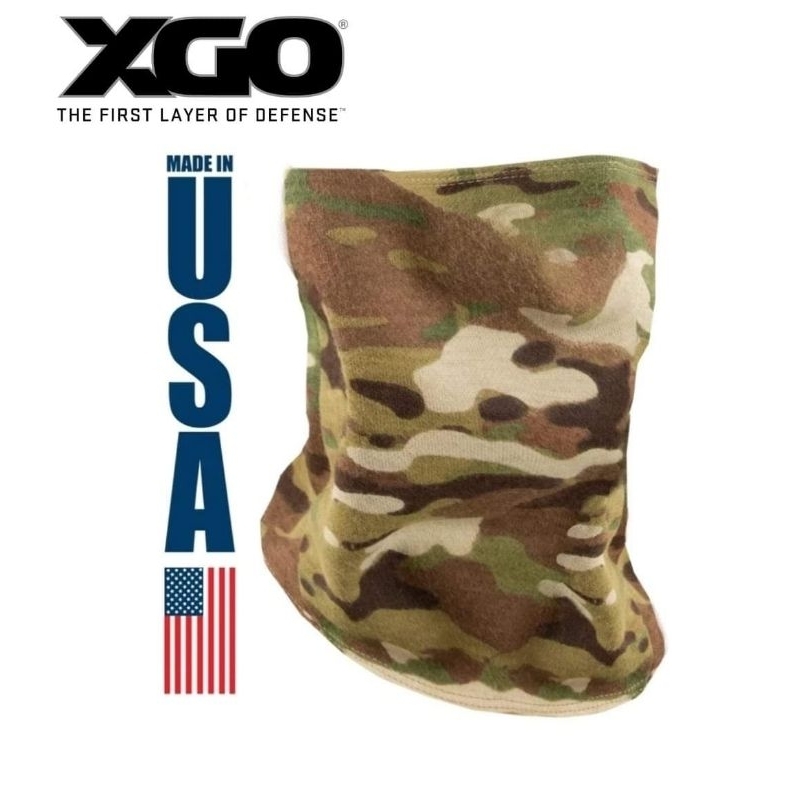 XGO MultiCam Neck Gaiter (FR2) คุณสมบัติทนไฟระดับกลาง MultiCam เป็น ...