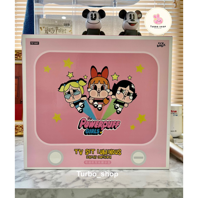 💥[พร้อมส่ง 🇹🇭]💥POPMART CRYBABY x Powerpuff Girls Series - TV Luminous ...