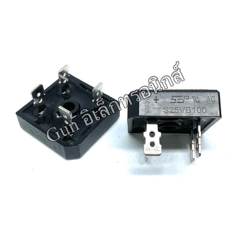 S25VB100 S35VB100 S50VB100 25A, 35A, 50A Bridge Rectifier ไดโอดบริดจ์ ...