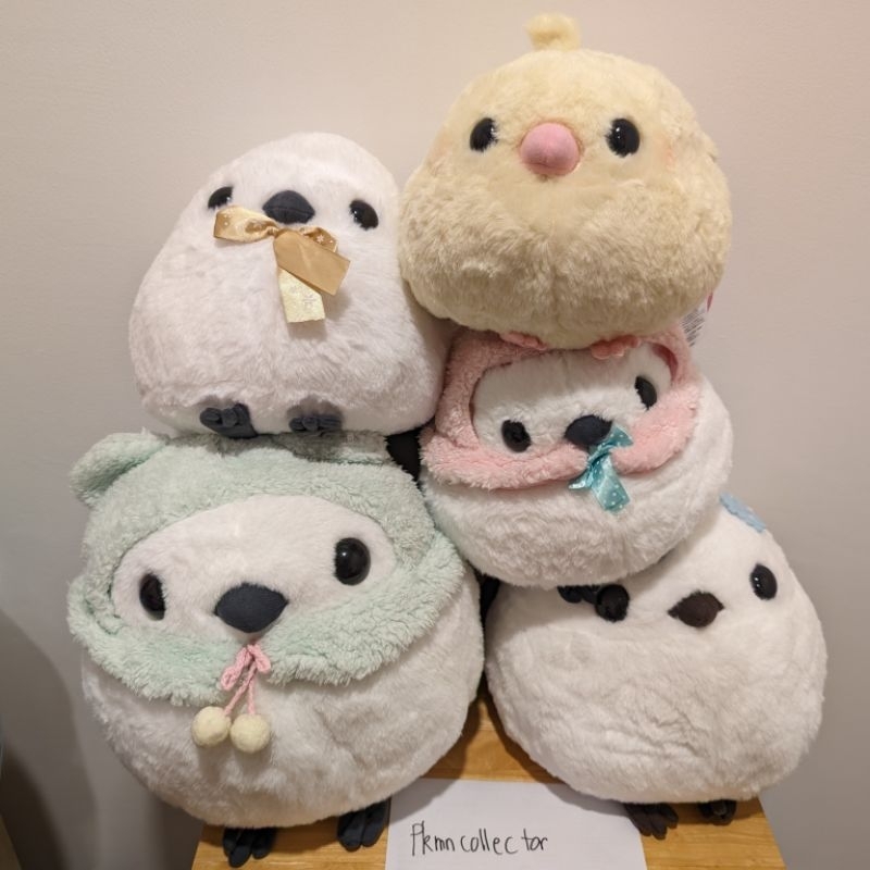 Amuse Amufun ตุ๊กตานกหิมะ นกอ้วน นกญี่ปุ่น ชิมะเอนากะ Shima Enaga ...