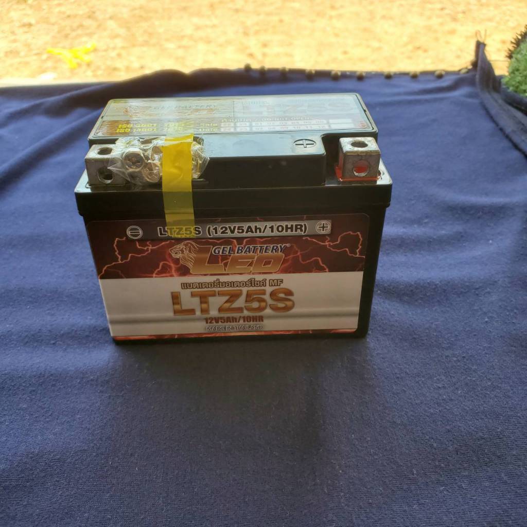 LEO แบตเตอรี่ รุ่น LTZ5S (12V 5AH) แบบแห้ง (สำหรับรถจักรยานยนต์) #แบต ...