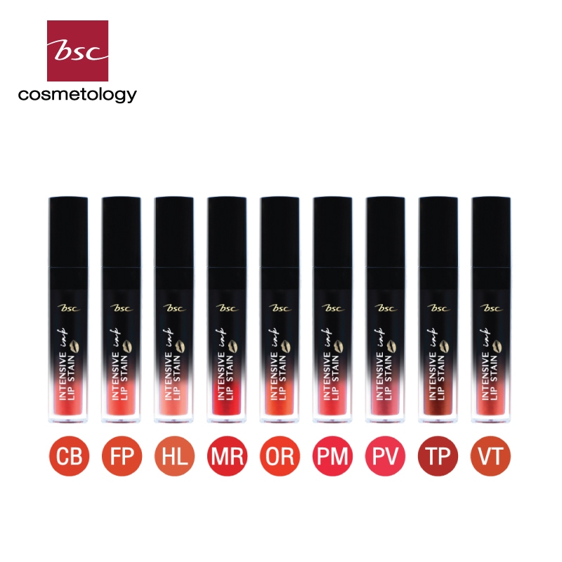 Lip ติดทนนาน BSC INTENSIVE LIP INK STAIN บีเอสซี อินเทนซีฟ แมท อิงค์ ...