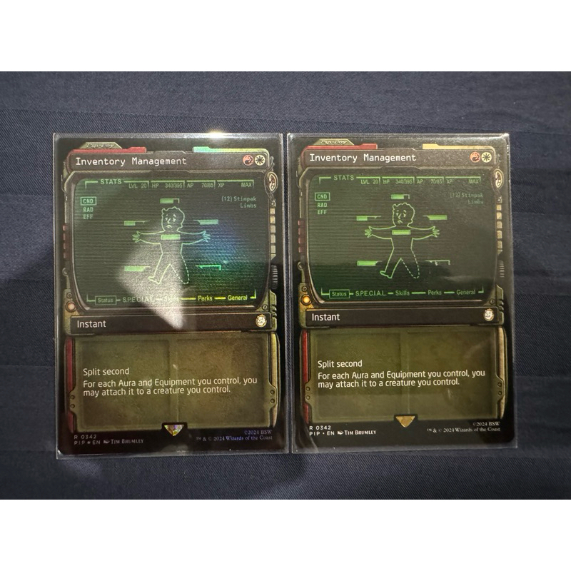 MTG Universes Beyond: Fallout Variants: Inventory Management (0342 ... MTG Universes Beyond: Fallout Variants: Inventory Management (0342 ...