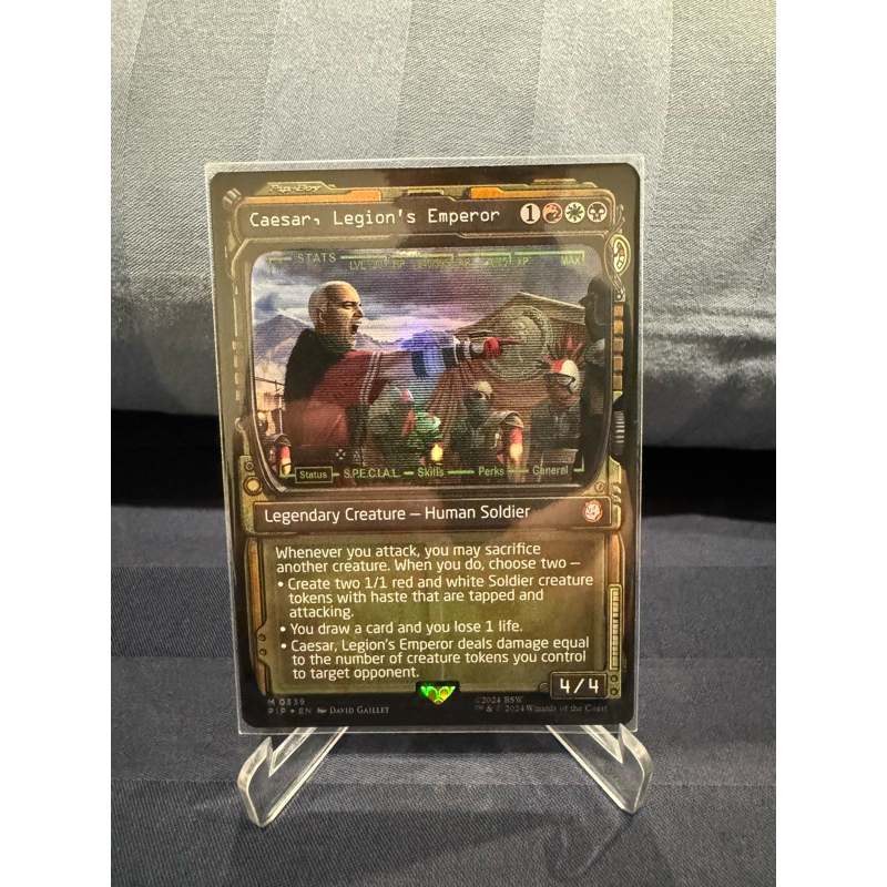 MTG Universes Beyond: Fallout Variants: Caesar, Legion's Emperor (0339 ... MTG Universes Beyond: Fallout Variants: Caesar, Legion's Emperor (0339 ...