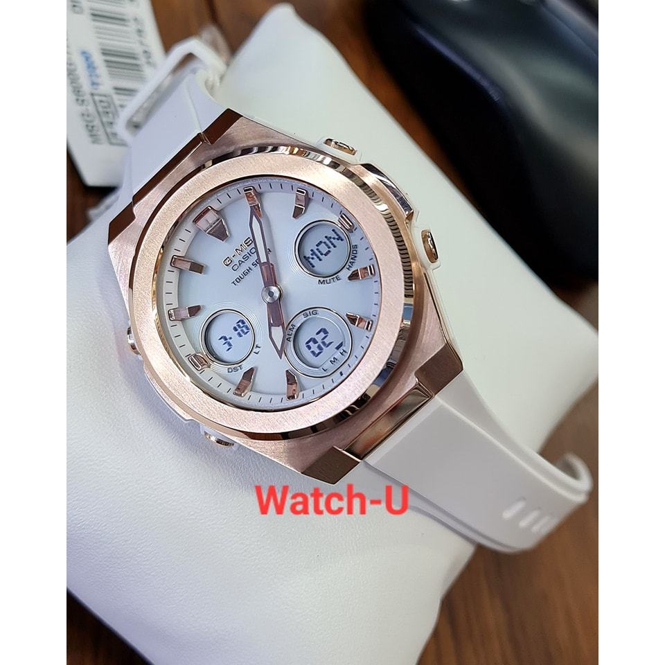 นาฬิกาข้อมือผู้หญิง Casio G-MS MSG-S600 รุ่น MSG-S600G-7 , MSG-S600G-7A ...