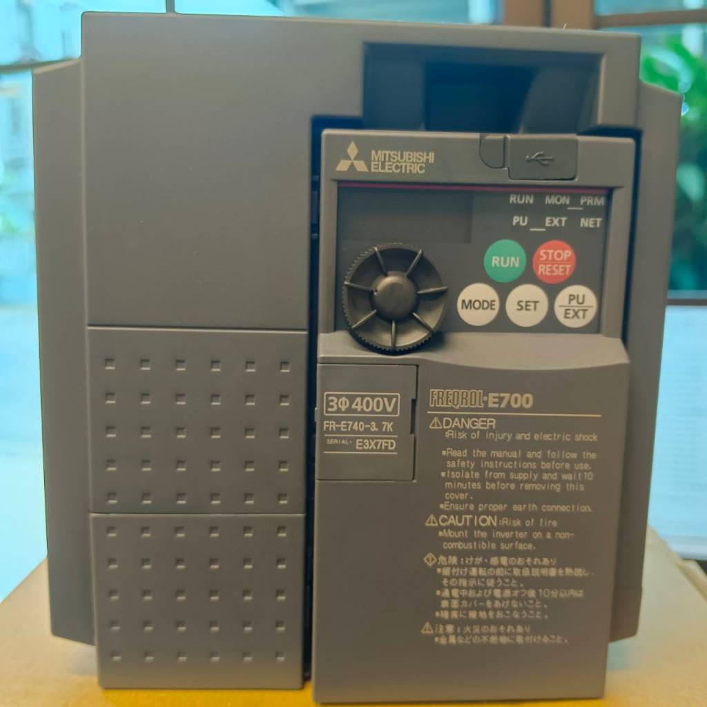 FR-E740-3.7K INVERTER MITSUBISHI , 380V 5แรง งานกลาง | Shopee Thailand