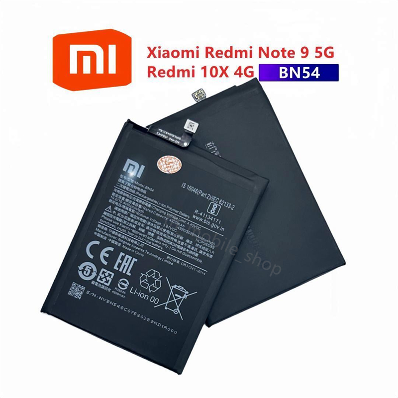 BN54 แบต Redmi 9 แบตเตอรี่ BN54 ของแท้100%แบตเตอรี่ Xiaomi Redmi 9 ...