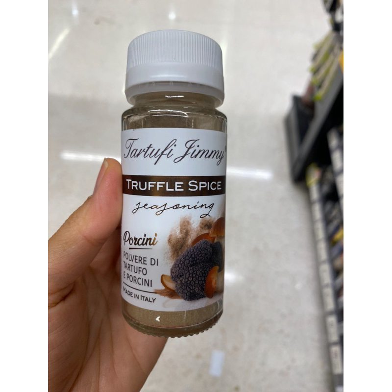 Truffle Spice Seasoning Porcini ( Tartufi Jimmy ) 45 G. เห็ดทรัฟเฟิล ...