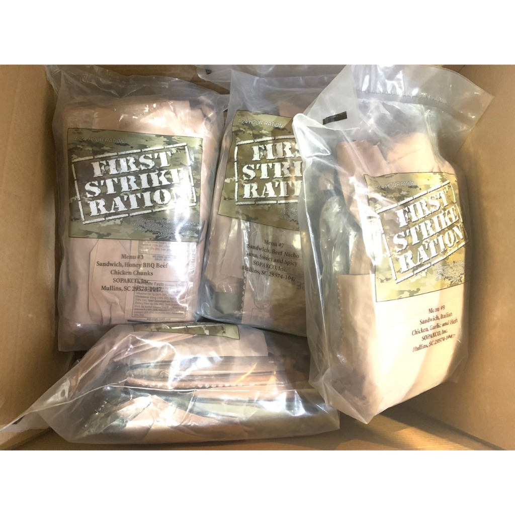 MRE US รุ่น 24 ชั่วโมง (First Strike Ration) | Shopee Thailand