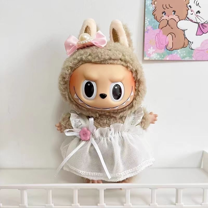 พร้อมส่งจากไทย!!! ชุด Labubu มาการอง ชุดเสื้อผ้าตุ๊กตา Collection ออก ...