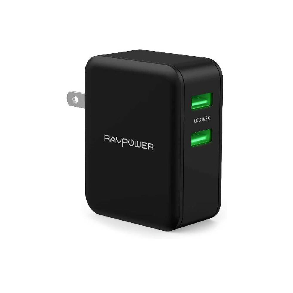 RAVPower 36W RP-PC006: หัวชาร์จเร็ว 2 พอร์ต พกพาสะดวก ชาร์จไว ทุกที่ ...