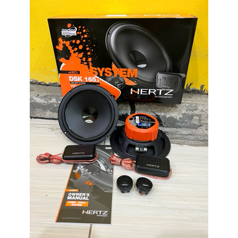 HERTZ DSK 165.3 ลำโพงแยกชิ้นขนาด 6.5นิ้ว ติดรถยนต์เสียงดีเสียงเพราะ | Shopee Thailand