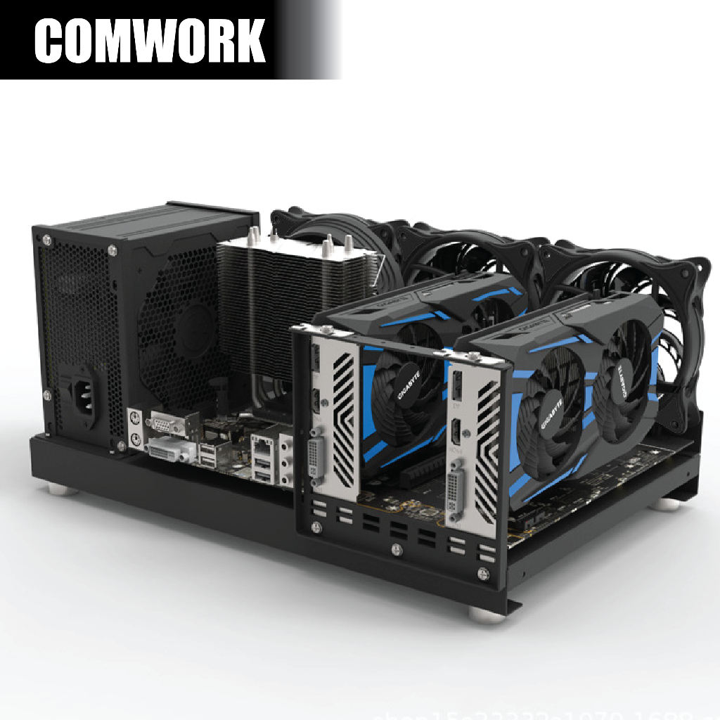 เคส โครง เปิด เปลือย 2D W01 ATX M-ATX ITX CASE COMPUTER WORKSTATION ...