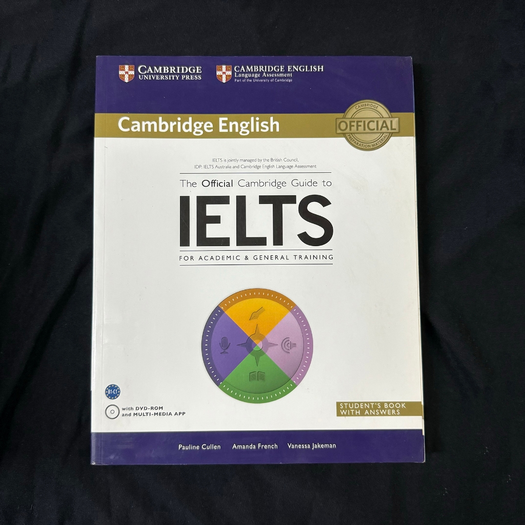 The Official Cambridge Guide to IELTS: Student's Book with answers with DVD-ROM มือสอง | Shopee ...