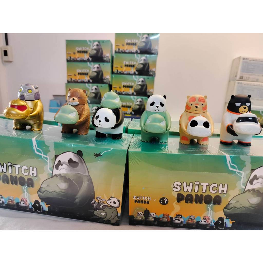 Switch panda Blind box 8 cm กล่องสุ่มศิลปินไทย | Shopee Thailand