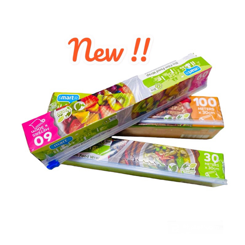 ☘️Bio Plastic, Food Wrap, Eco-Wrap ฟิล์มถนอมอาหารย่อยสลายธรรมชาติ🌱 ...