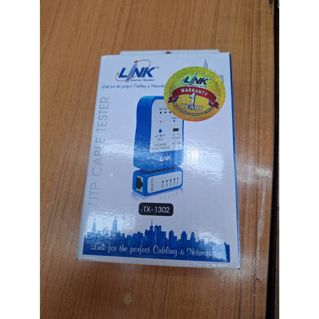 อุปกรณ์ทดสอบสัญญาณสาย UTP Cable Tester Link (tx-1302) | Shopee Thailand