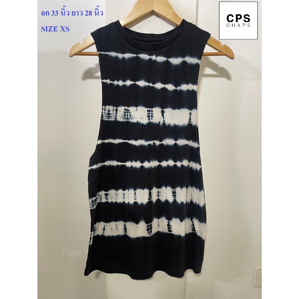 เสื้อแขนกุดผู้หญิง CPS#ซีพีเอส อก 33 นิ้ว ยาว 28 นิ้ว SIZE XS สภาพดี ...