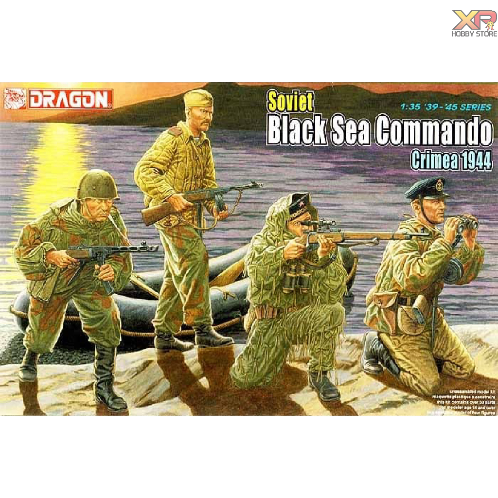 [Dragon Model] 1/35: SOVIET BLACK SEA COMMANDO CRIMEA (DRA 6457 ...