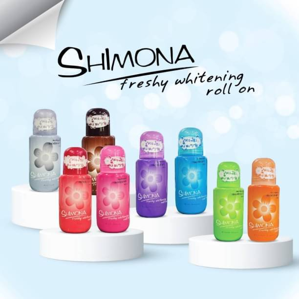Shimona Freshy Whitening Roll On 60 ml. ลูกกลิ้งระงับกลิ่นกายสูตร ...