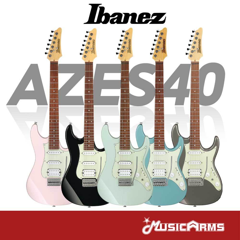 Ibanez AZES40 กีต้าร์ไฟฟ้า Music Arms | Shopee Thailand