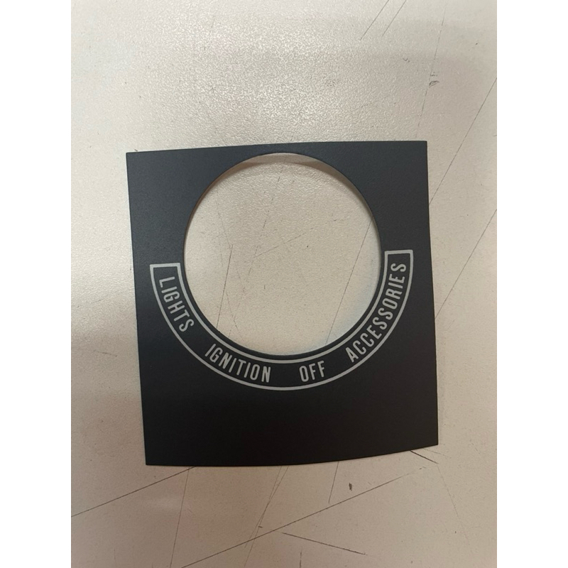 Black Dash Panel Decal for Harley Shovelhead and Evo HD#71300-79 ...