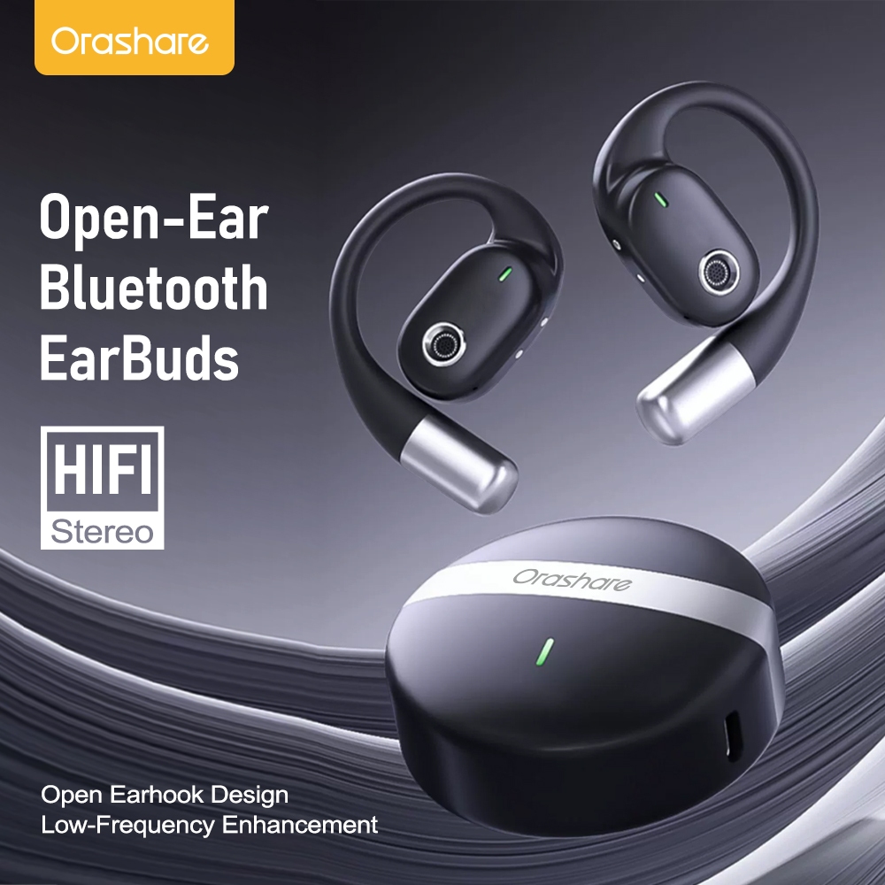 Orashare OW02 OWS หูฟังไร้สาย BT5.3 หูฟังแบบเปิด TWS Bluetooth หูฟัง | Shopee Thailand