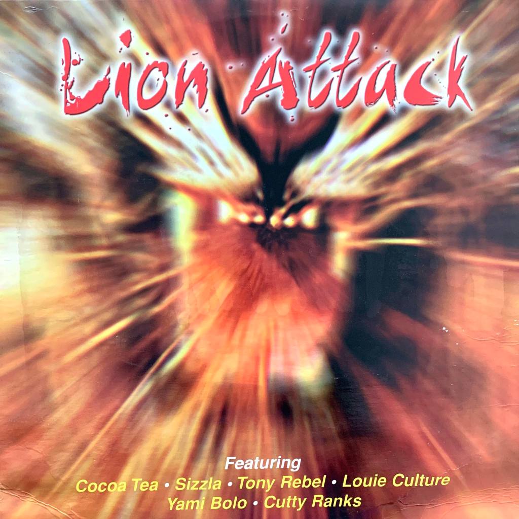 Vinyl แผ่นเสียง Various – Lion Attack (1998) Reggae, Dancehall | Shopee ...