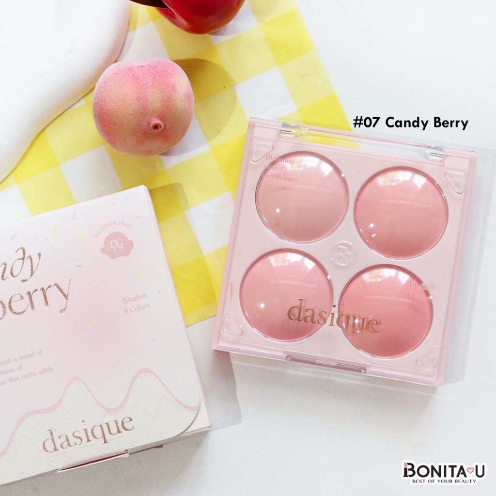 Dasique Blending Mood Cheek Ice Cream Collection #บลัชออน 4 หลุม สูตรซอ ...