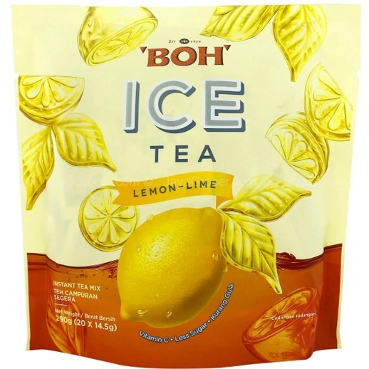 BOH Ice Tea Lemon-Lime โบห์ ไอซ์ที เลมอน-ไลม์ 290g. (20 sticks) | Shopee Thailand